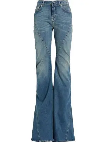 Rick Owens Flared Jeans - Blue