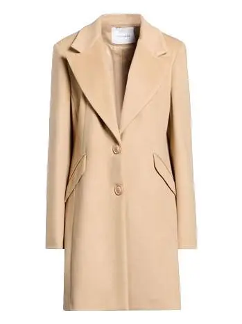 FRACOMINA Single-breasted Brushed-felt Coat - Beige