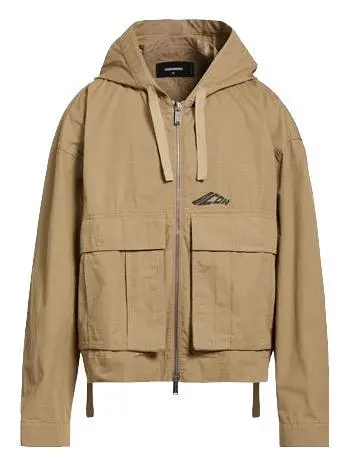 Dsquared2 Icon Khaki Cotton Jacket - Beige