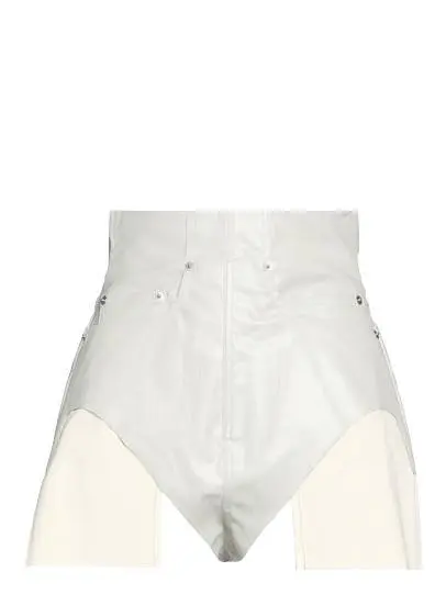 Rick Owens Denim Hot Pants - Beige