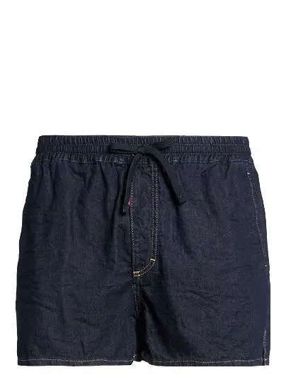 Dsquared2 Denim Relaxed Fit Shorts - Blue