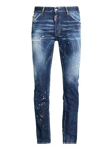 Dsquared2 Tapered Slim Fit Jeans - Blue