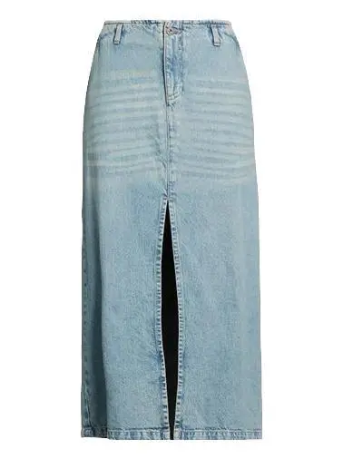 Gimaguas Denim Flared Skirt - Blue