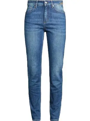 DEPARTMENT 5 Straight-leg Jeans With Embroidered Logo - Blue