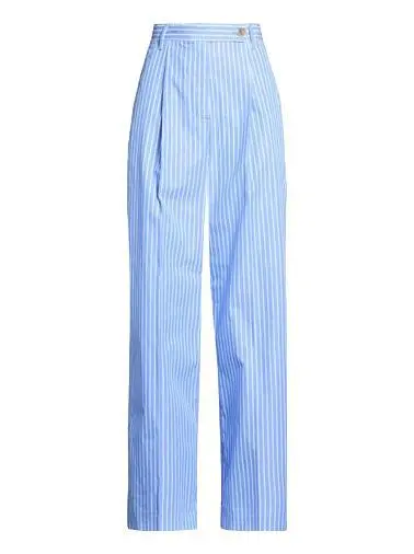 DEPARTMENT 5 Wide-leg Striped Pants - Blue