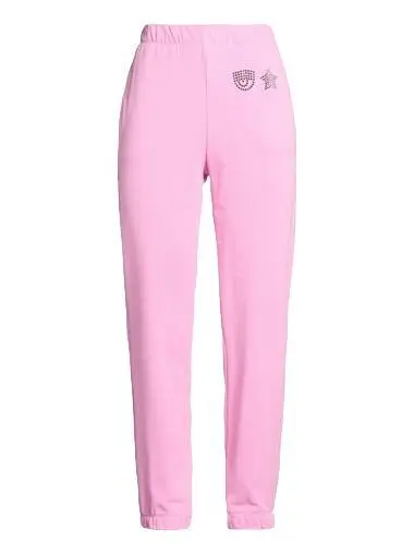 CHIARA FERRAGNI Track Pants With Studs - Pink