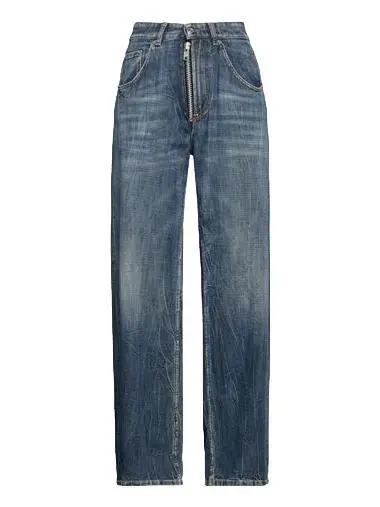 DEPARTMENT 5 High-waisted Baggy Jeans - Blue