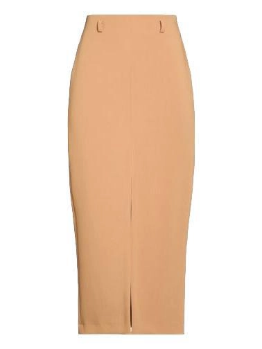 Ba&sh Pencil Midi Skirt - Camel