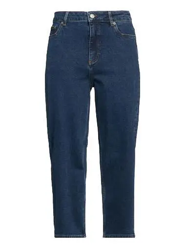 Ba&sh Tapered Jeans In Organic Cotton And Elastane - Blue