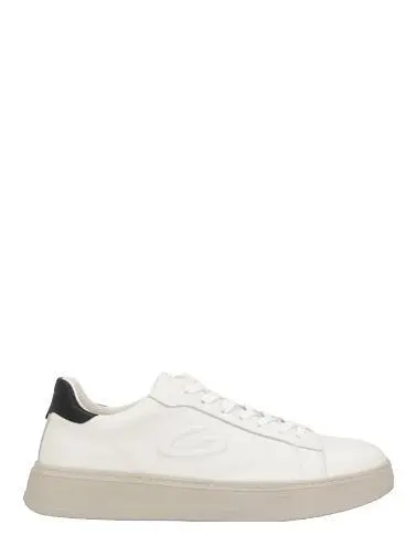 Alberto Guardiani Leather Low-top Sneakers - White