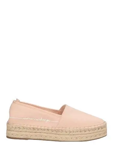 Armani Exchange Cotton Espadrilles - Pink