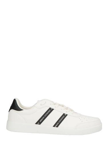 Armani Exchange Low Top Sneakers - Cream