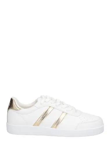 Armani Exchange Low-top Sneakers With Brand Logo - White