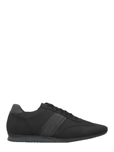Paul & Shark Low-top Leather Sneakers - Black