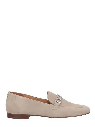 Cosmoparis Leather Loafers - Beige