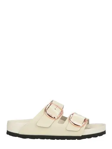 BIRKENSTOCK Leather Sandals - Beige