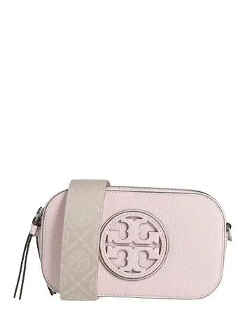 Tory Burch Pebbled Leather Camera Bag - Pink