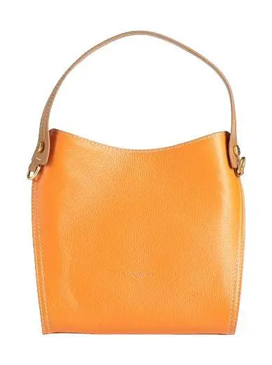 GIANNI CHIARINI Leather Tote Handbag - Mandarin