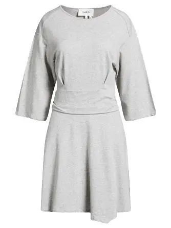 Ba&sh Mini Light Cotton Dress - Grey