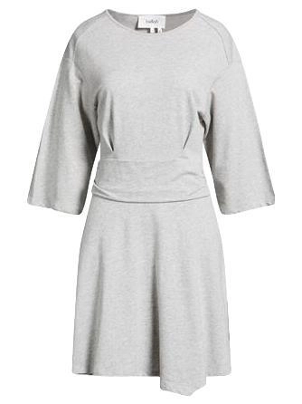 Ba&sh Mini Dress Cotton - Light Grey