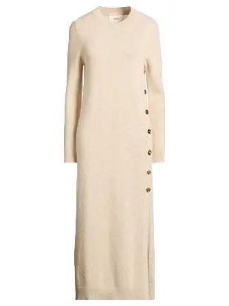 Ba&sh Knitted Midi Dress - Beige
