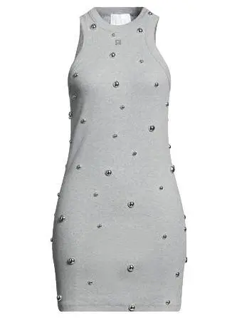 Giuseppe Di Morabito Ribbed Jersey Bodycon Mini Dress - Grey