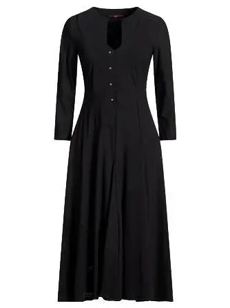 High Exhibit Midi Dress - Black