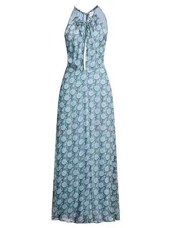 Antik Batik Maxi Dress - Blue