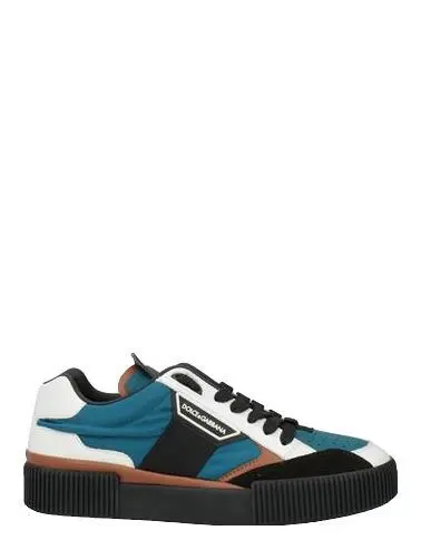Dolce & Gabbana Deep Teal Low-top Sneakers - Green
