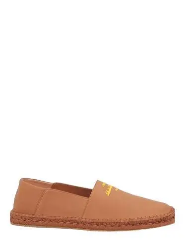 FERRAGAMO Espadrilles In Calfskin With Appliqués - Camel
