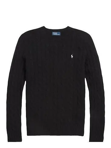 Polo Ralph Lauren Long Sleeve Crewneck Pullover - Polo Black