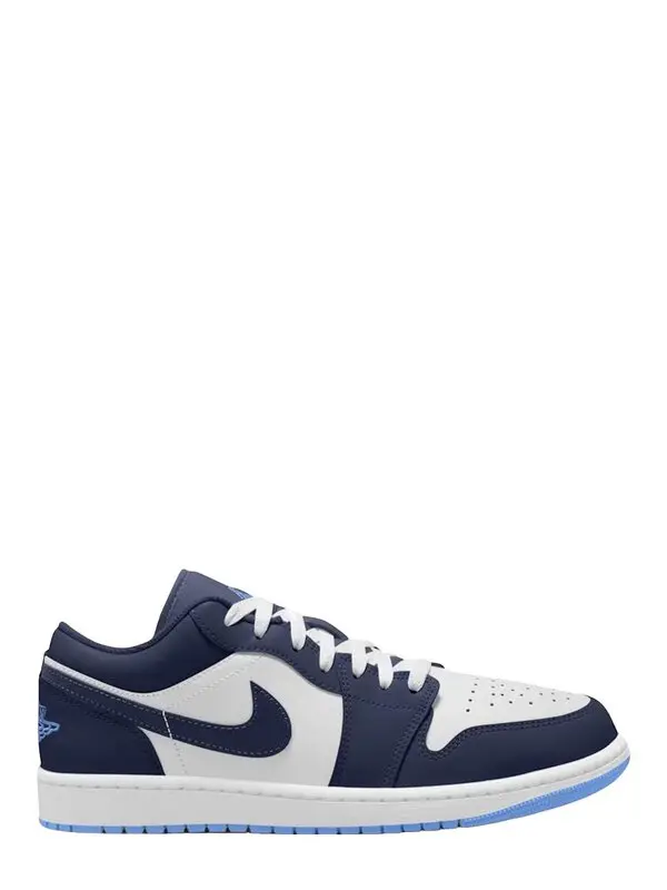 JORDAN 1 Low - Midnight Navy/white/university Blue