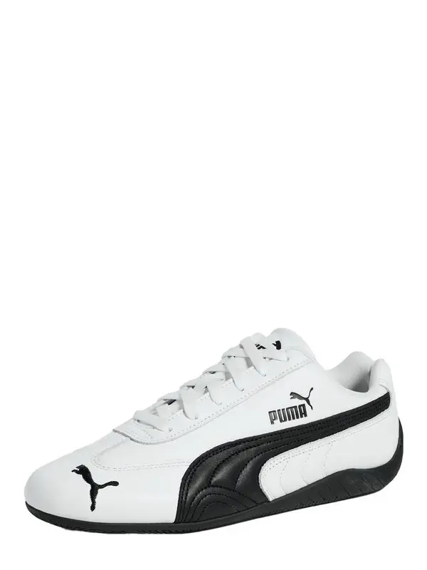 PUMA Speedcat Leather Sneakers - Puma White-puma Black