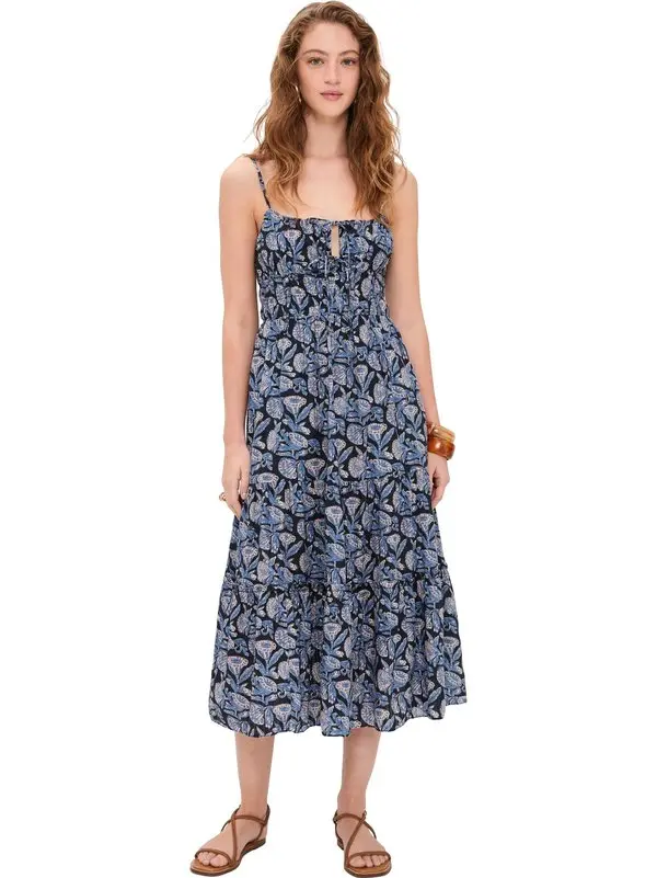 Ulla Johnson Aydin Cami Midi Dress - Zinnia