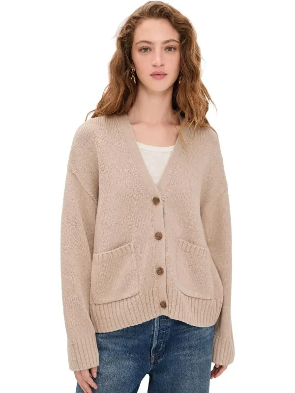Jenni Kayne Barrett Cardigan - Light Khaki