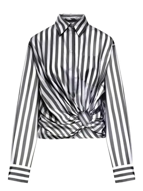 Sportmax Striped Shirt - White