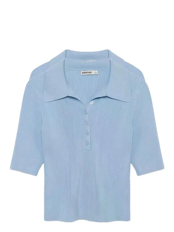 Simkhai Secily Polo - Blue