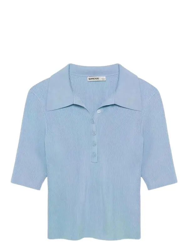 Simkhai Secily Polo - Blue