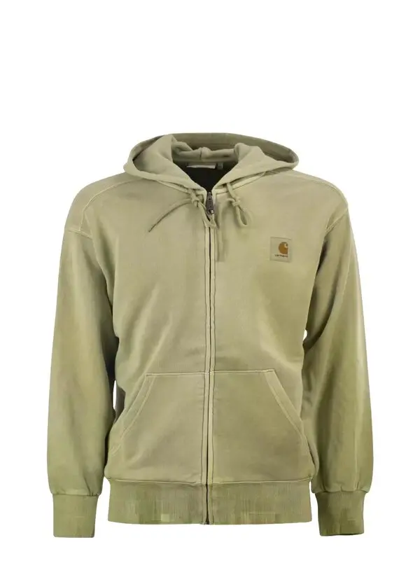 Carhartt Work In Progress Nelson Zip-up Hoodie - Green