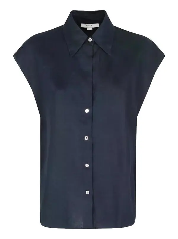 Vince Short Sleeve Shirt - Blue