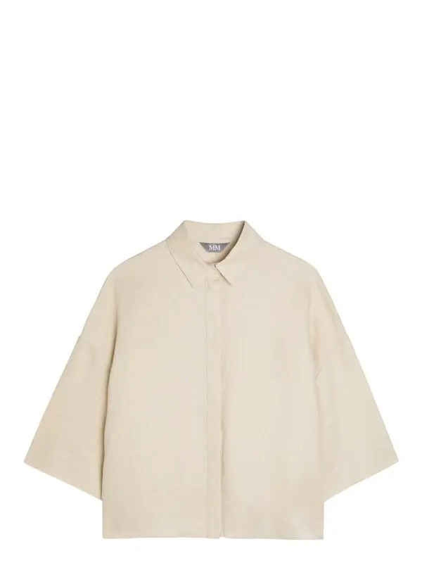 Max Mara Linen Shirt - Off White