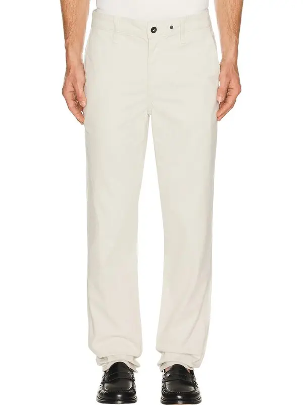 Rag & Bone Fit 2 Stretch Twill Chino Pants In White - Winter