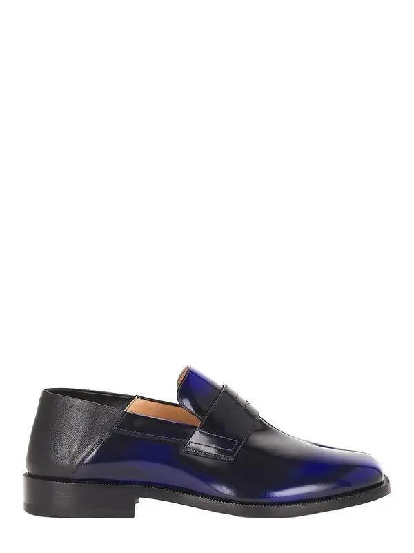 MAISON MARGIELA Tabi Babouche Loafer - Pop Blue & Black