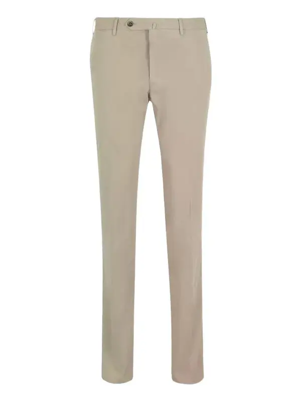 PT TORINO Button Chino Trousers - Neutrals