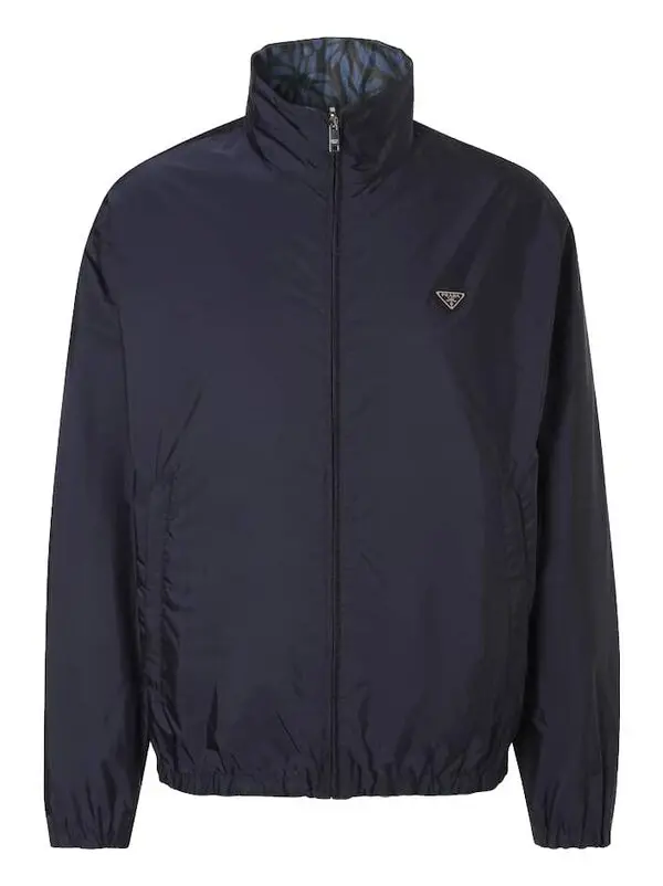 Prada Re-nylon Reversible Jacket - Blue