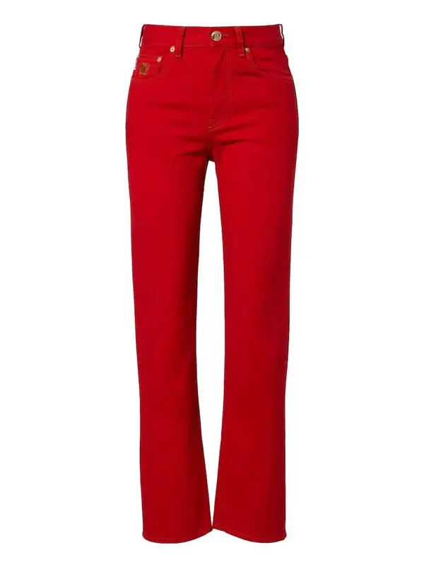 BLAZÉ MILANO Paso Slim Jeans - Red