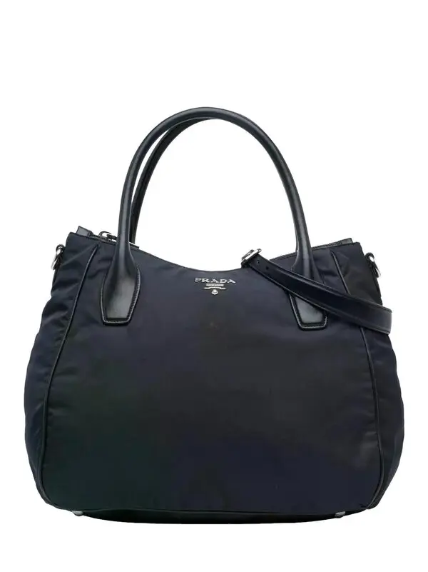 Prada 2000-2013 Tessuto Satchel - Black