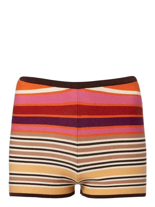 Faithfull The Brand Playa Striped Shorts - Multicoloured