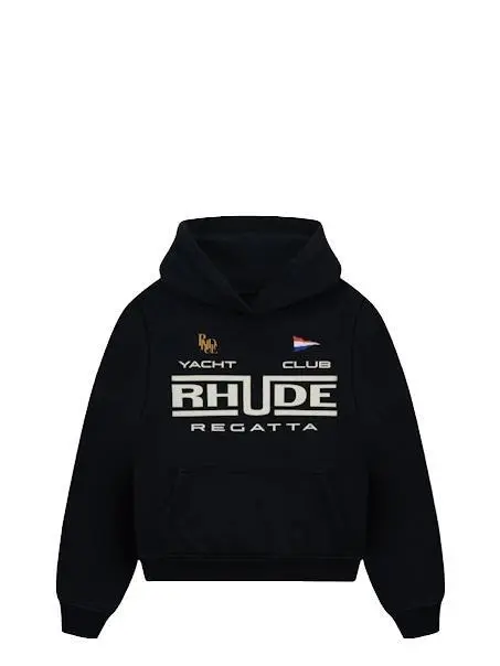 Rhude Regatta Club Hoodie - Black