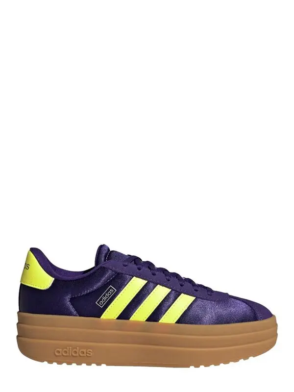 Adidas Vl Court Bold Sneakers - Collegiate Purple/hi/res Yellow